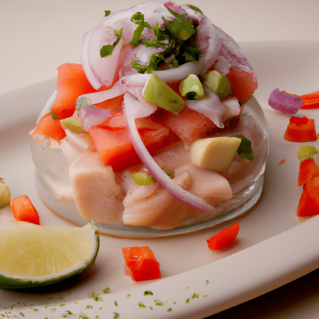 ceviche de trucha - Recetas de cocina casera